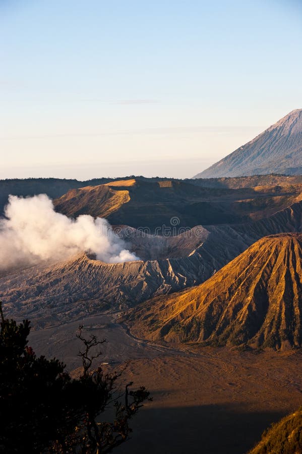 Mt Bromo Sunrise stock image. Image of cone, mountain - 10697337