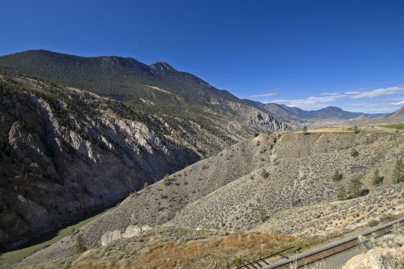 Mt. Cole and Fraser River stock photo. Image of cole - 23182720