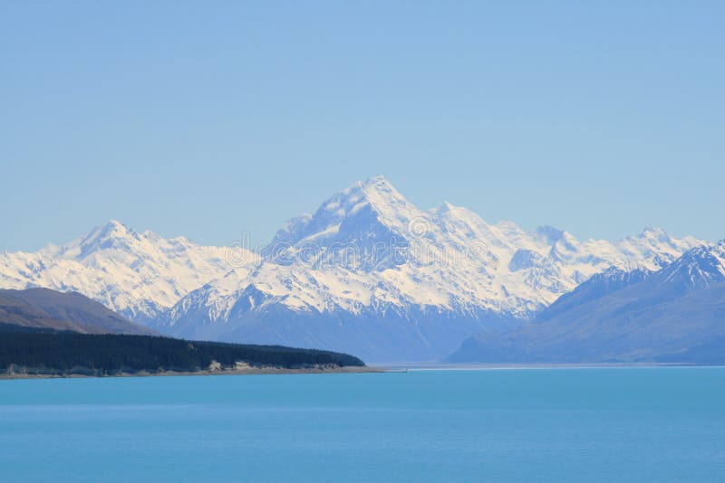 Mt. Cook stock photo. Image of island, beautiful, mountain - 8596848