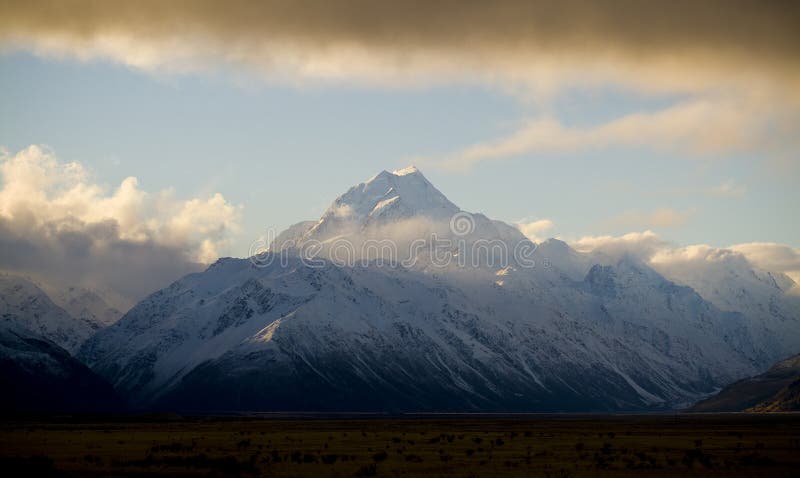 Mt Cook, New Zealand stock photo. Image of environment - 14398446