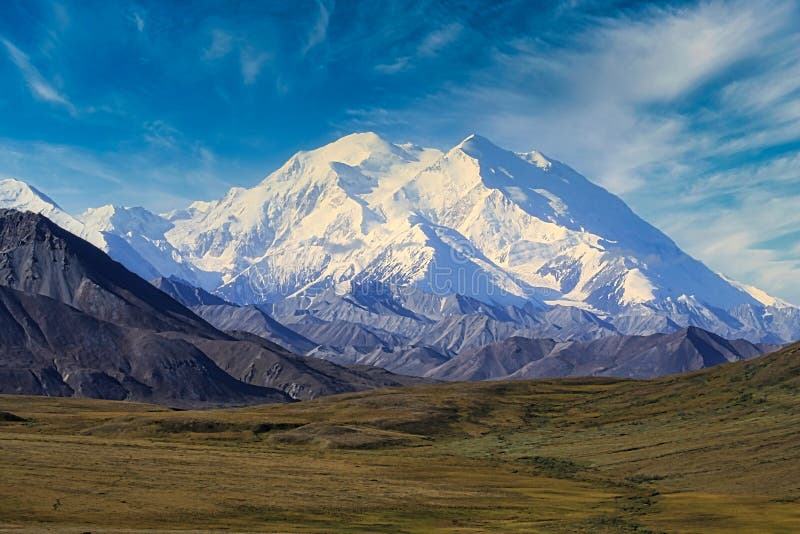 Mt Denali, Mt Denali National Park Stock Image - Image of mountains ...
