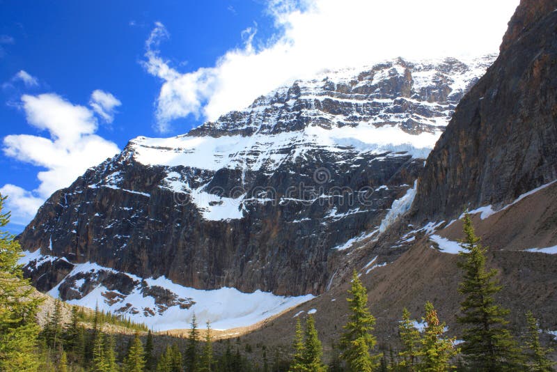 Mt Edith Cavell stock photo. Image of edith, jasper, cavell - 12691376