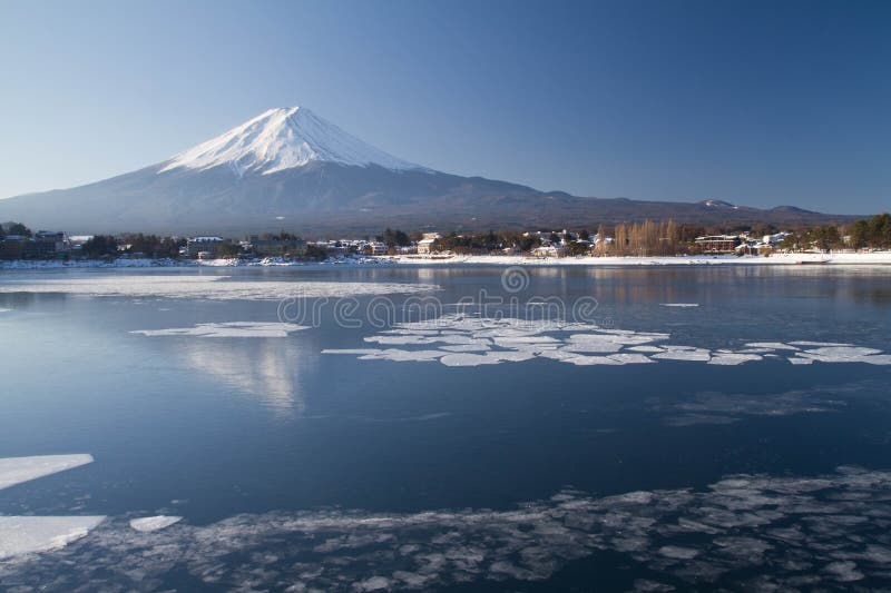 Mount Fuji, Japan. stock photo. Image of dramatic, peak - 49069160
