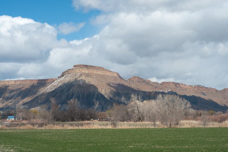 Mt. Garfield stock photo. Image of scenic, garfield, farmland - 22837264