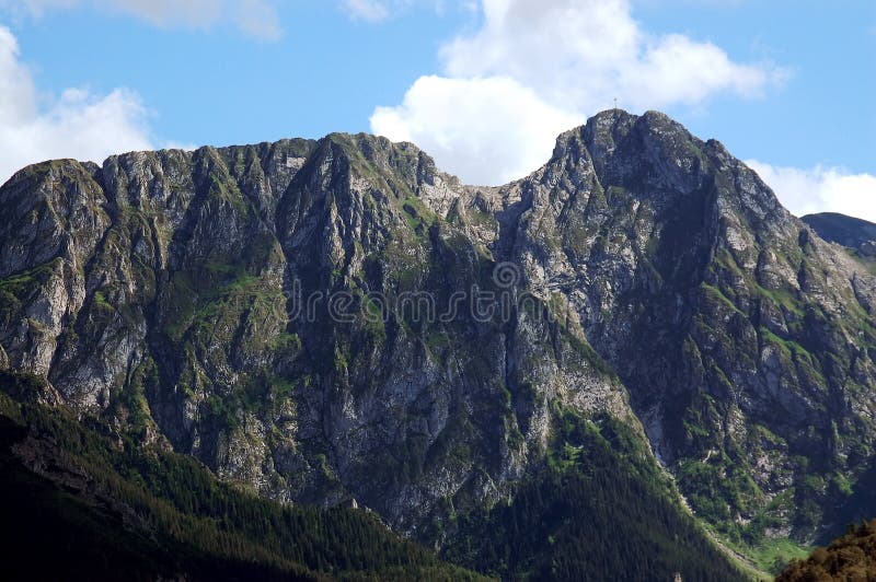 Mt Giewont stock image. Image of summer, seasonal, forest - 2786939