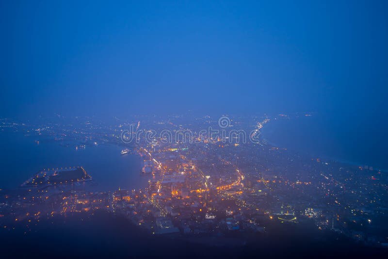 Mt. Hakodate Ropeway stock photo. Image of mount, cloud - 73159740