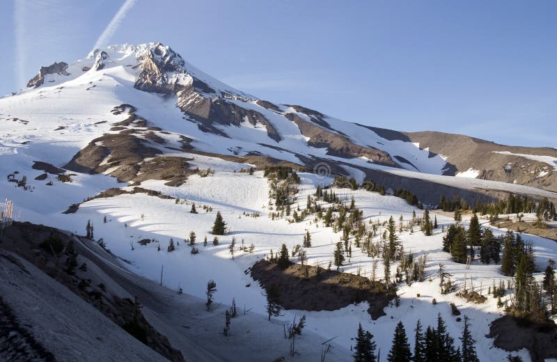 Timberline Mt. Hood Cascade Range Ridge Oregon Stock Photo - Image of ...