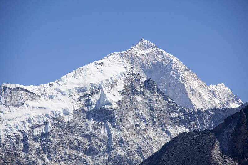 Mt Makalu stock image. Image of climbing, altitude, environment - 65395613