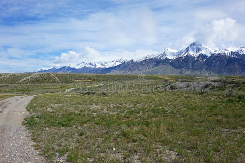 Mt. McCaleb Near Mackay, Idaho Stock Image - Image of nature, lost ...