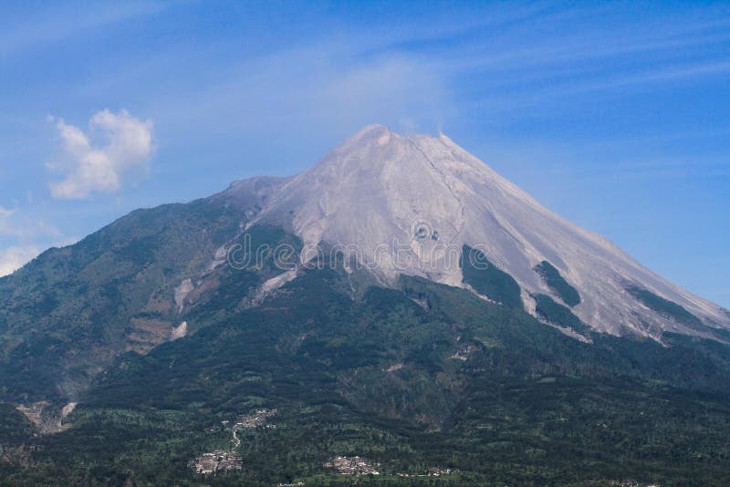 Mt. Merapi stock photo. Image of asia, journey, merapi - 90399036