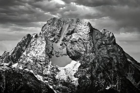 Mt. Moran stock image. Image of national, grand, park - 278364885