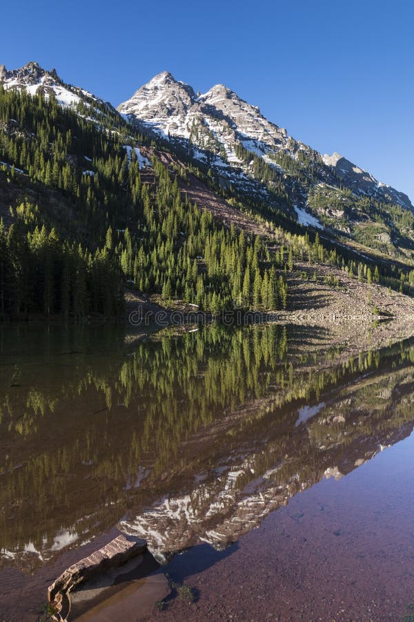 Mt. Pyramid Landscape stock image. Image of lake, wilderness - 31918931