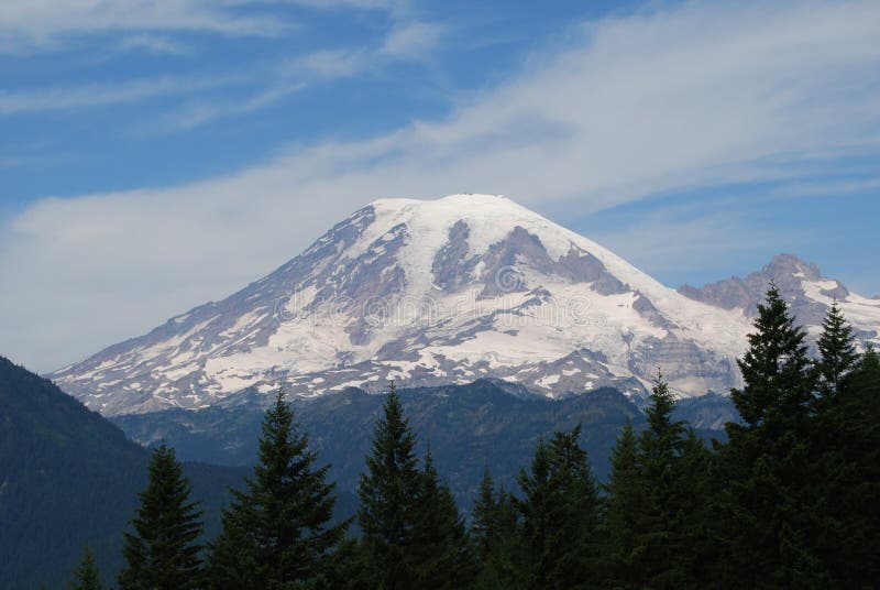Mt. Rainier stock image. Image of national, cascade, stevens - 18057645