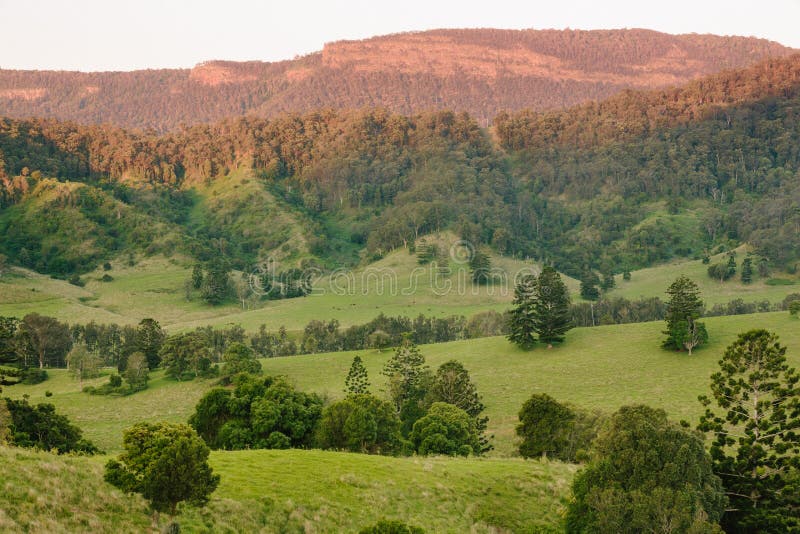 Mt Razorback stock image. Image of outdoor, sunset, landscape - 107554589