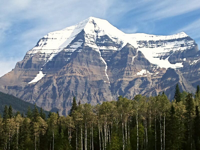 Mt Robson stock photo. Image of national, jasper, robson - 130382506