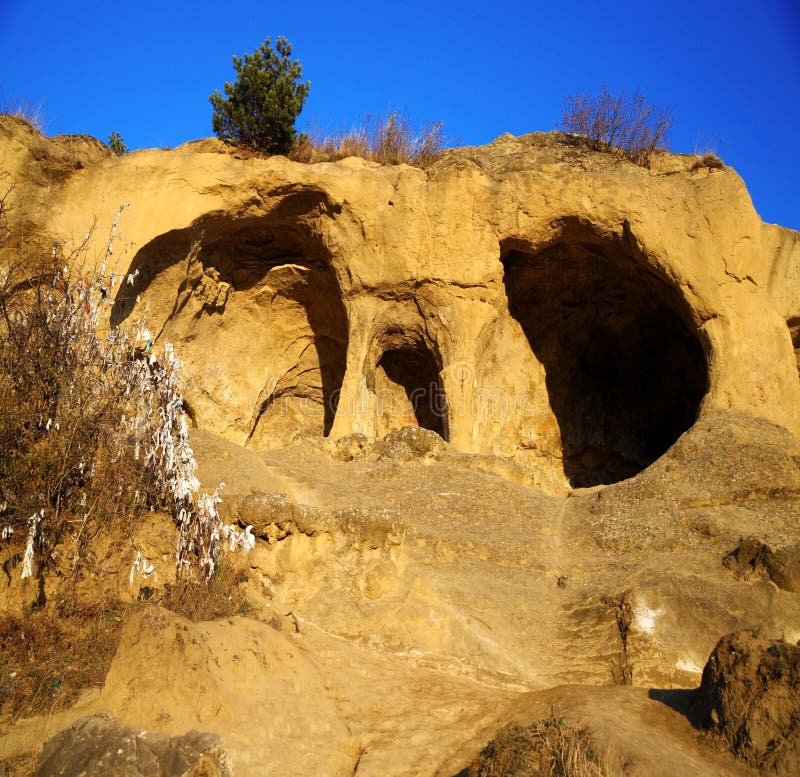 Mt Skeleton-part of Ring Mt at City of Kislovodsk Stock Photo - Image ...