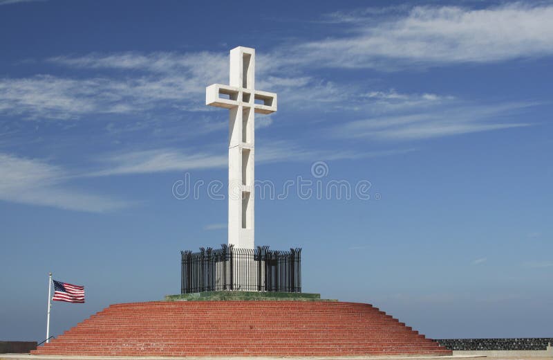 Mt Soledad Cross editorial stock photo. Image of diego - 5567493