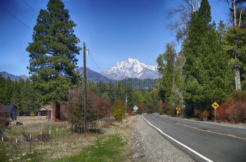 Mt Stuart with New Snow, in the Central Cascade Mountains Stock Photo ...
