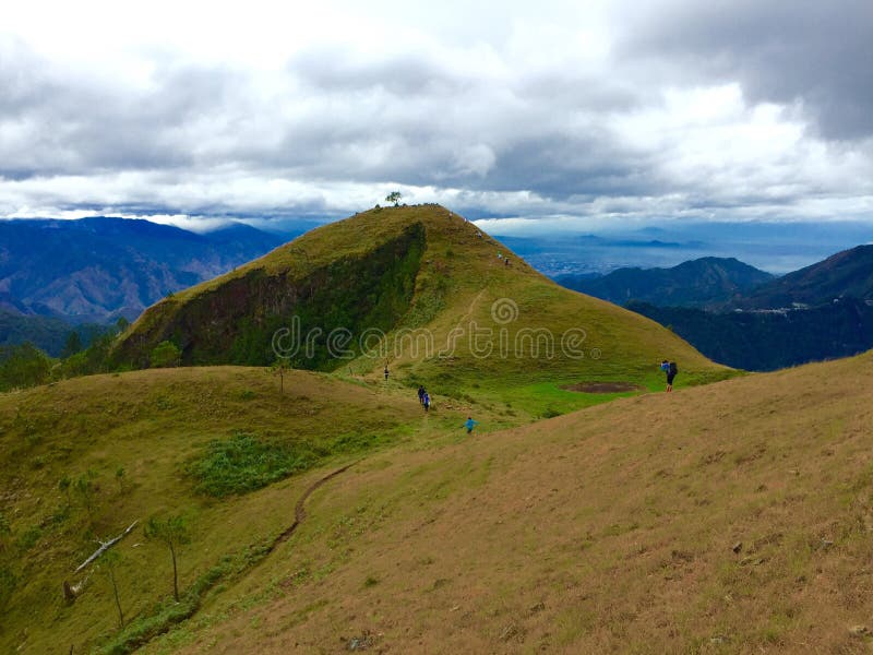 Mt Ulap stock image. Image of mountains, mount, cloudy - 64243401