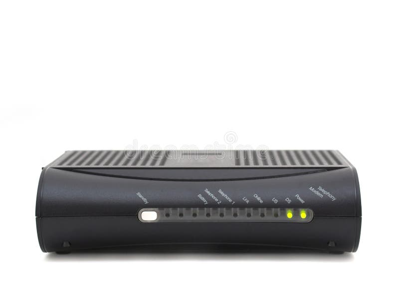 MTA cable modem stock image. Image of high, communications - 781069