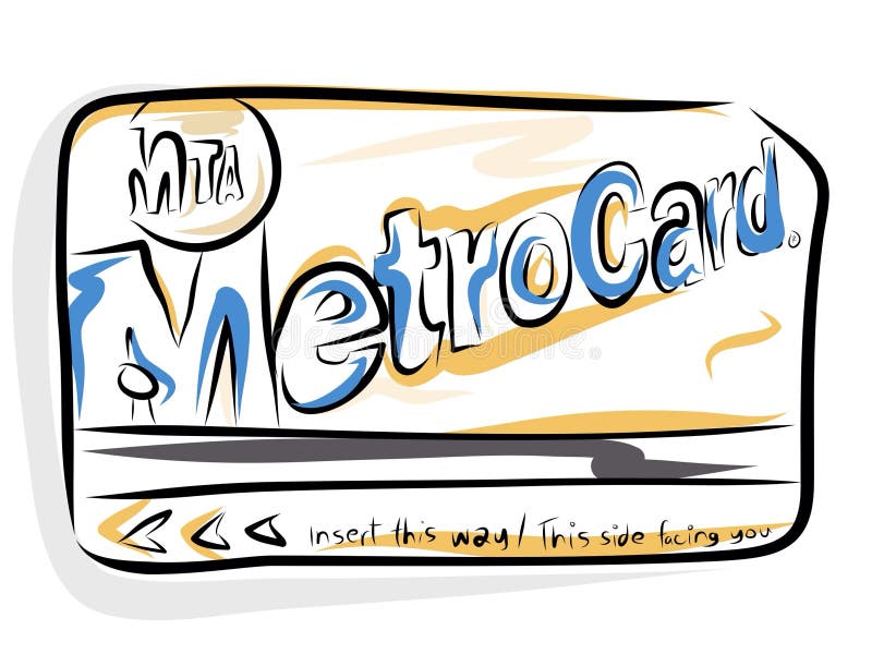 MTA Metrocard fotografia stock editoriale. Illustrazione di corsa ...