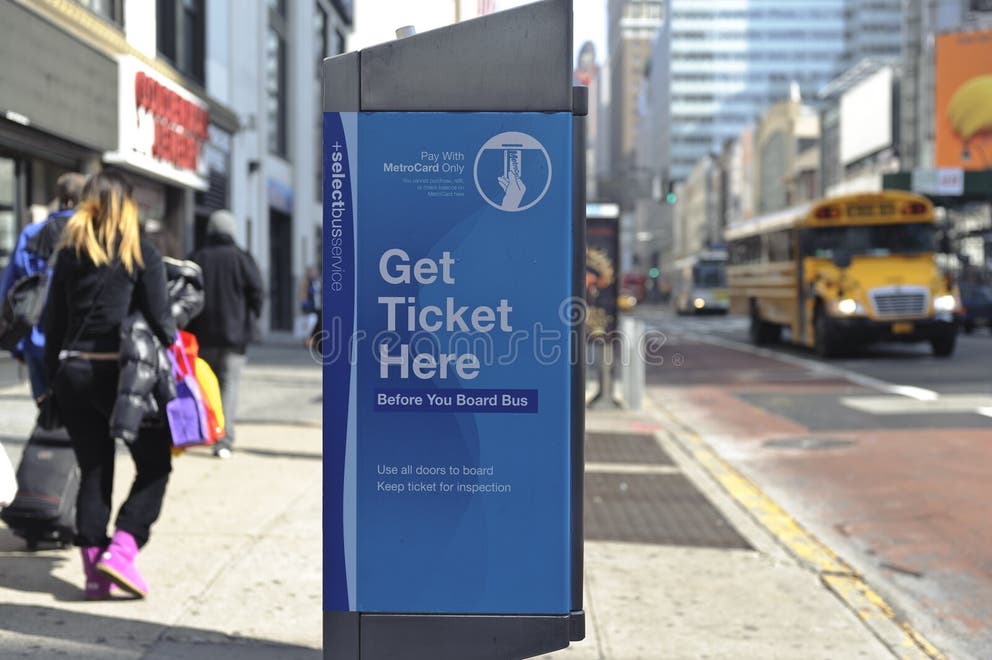 MTA metrocard machine editorial photo. Image of stop - 24053151