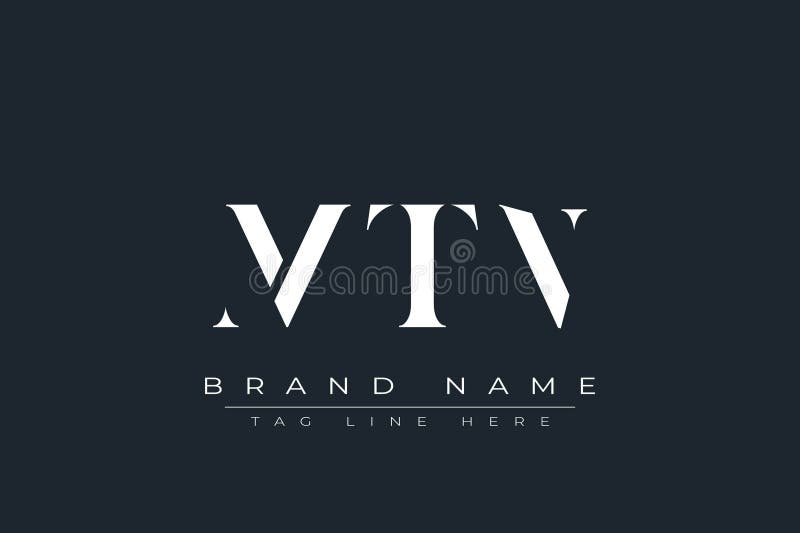 MTN Abstract Letter Logo Design Stock Vector - Illustration of letter ...