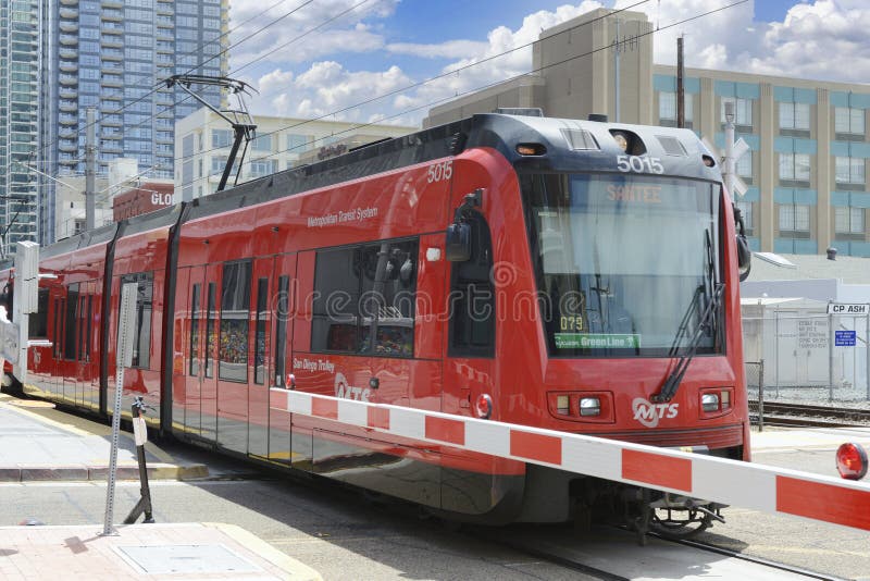 MTS - Metropolitan Transit System in San Diego CA Editorial Photo ...