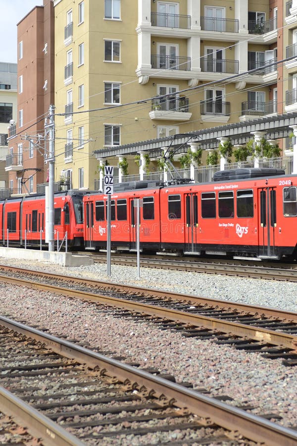 MTS - Metropolitan Transit System in San Diego CA Editorial Image ...
