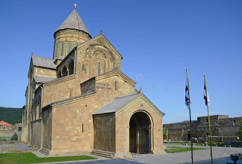Mtskheta stock photo. Image of monument, facade, ancient - 25437086