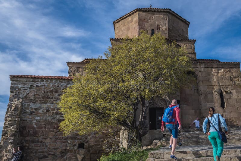 Jvari Monastery in Georgia editorial photo. Image of landmark - 309835776
