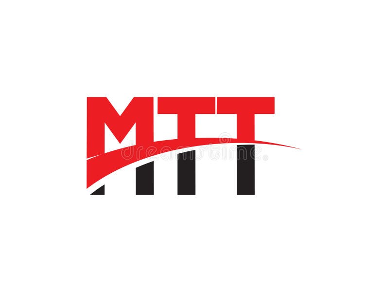 MTT Letter Initial Logo Design Vector Illustration Stock Vector ...