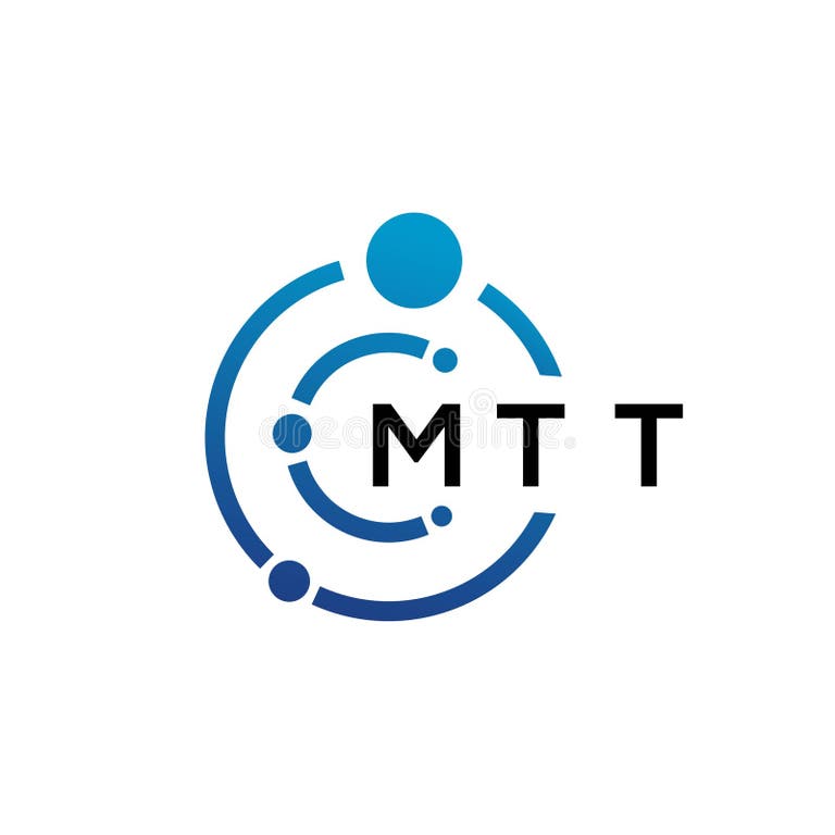 MTT Letter Technology Logo Design on White Background. MTT Creative ...