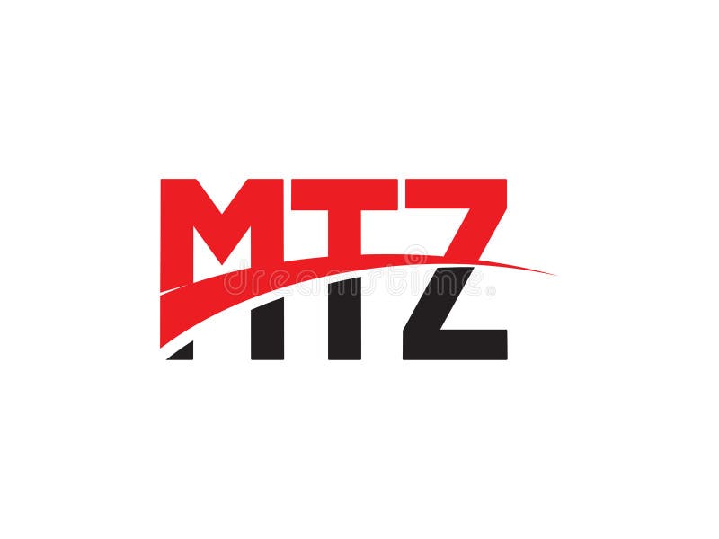 MTZ Letter Initial Logo Design Vector Illustration Stock Vector ...
