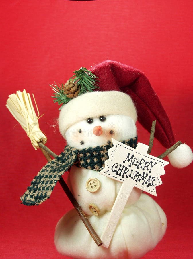 Muñeco de nieve imagen de archivo. Imagen de cadena, decoraciones - 1444105