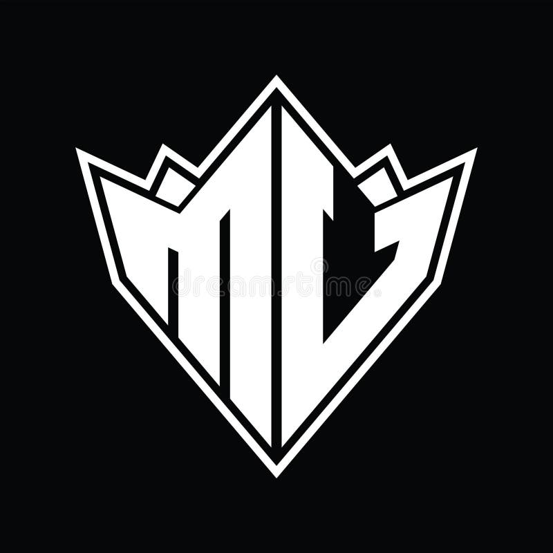 MU Logo Monogram Design Template Stock Vector - Illustration of ...