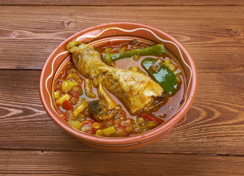 Muamba de galinha foto de stock. Imagem de tradicional - 43168546