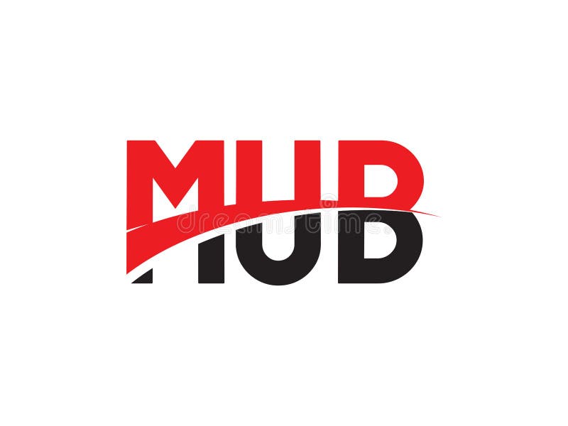 MUB Letter Initial Logo Design Vector Illustration Stock Vector ...