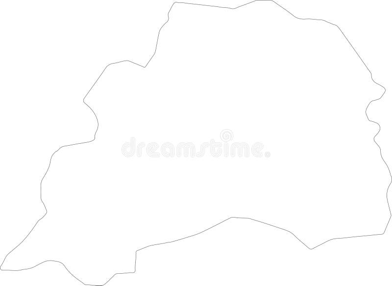 Mubende Uganda outline map stock vector. Illustration of logo - 317465941
