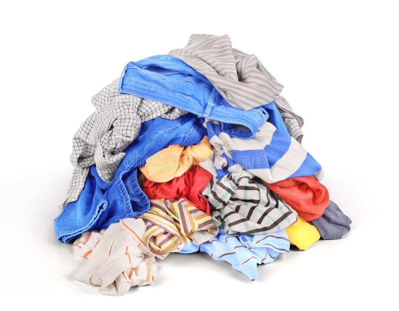 Mucchio dei vestiti immagine stock. Immagine di mucchio - 99112761