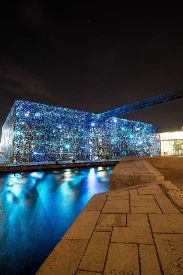 MUCEM - Marseille image éditorial. Image du photographie - 103795335