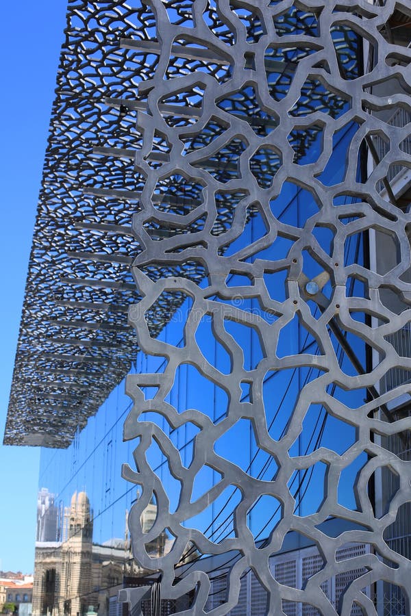 Mucem museum in Marseille editorial stock photo. Image of famous - 85159288