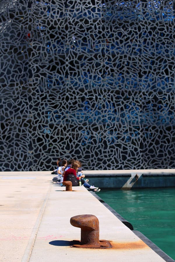 Mucem museum in Marseille editorial photo. Image of famous - 85193501