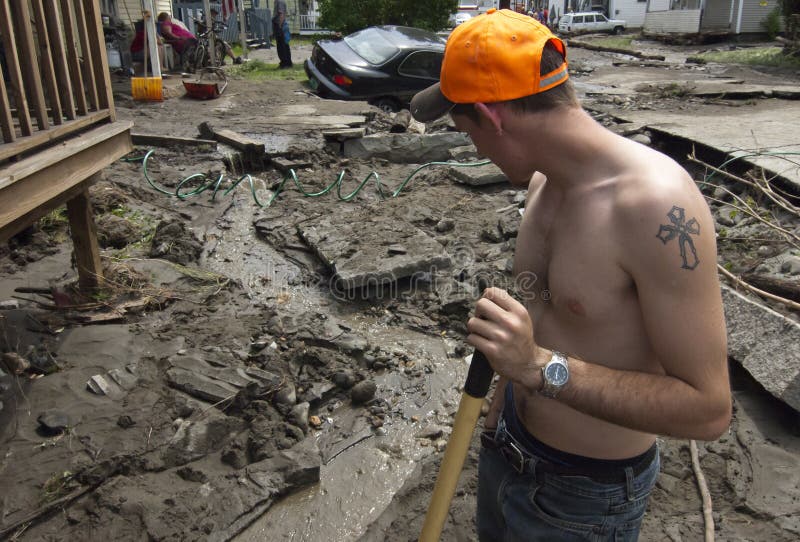 Flood Damage Northfield Vermont : Hurricane Irene Editorial Photography ...
