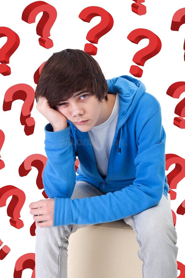 Young Teenager Boy Lots Questions Stock Photos - Free & Royalty-Free ...