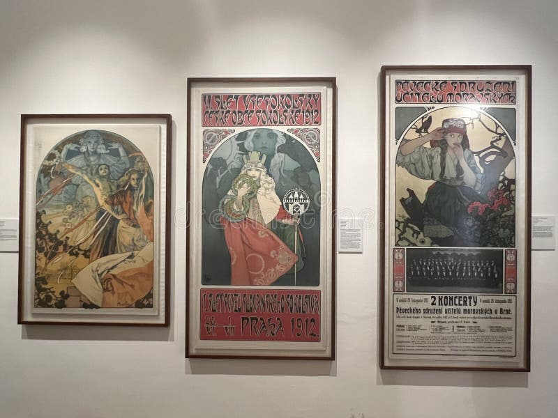 Mucha Museum in Prague, Czech Republic Editorial Photo - Image of ...