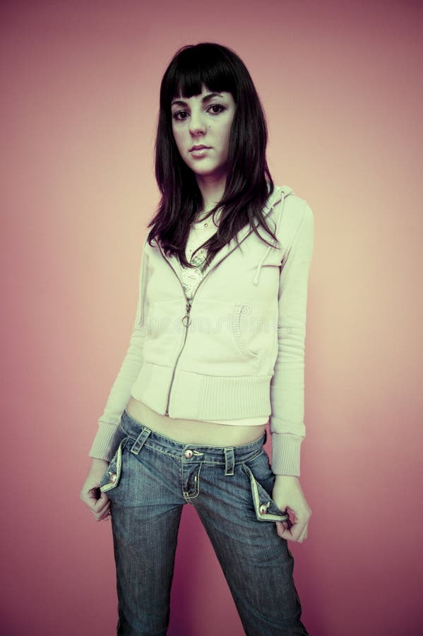 Muchacho hosco imagen de archivo. Imagen de loco, petulante - 1262377