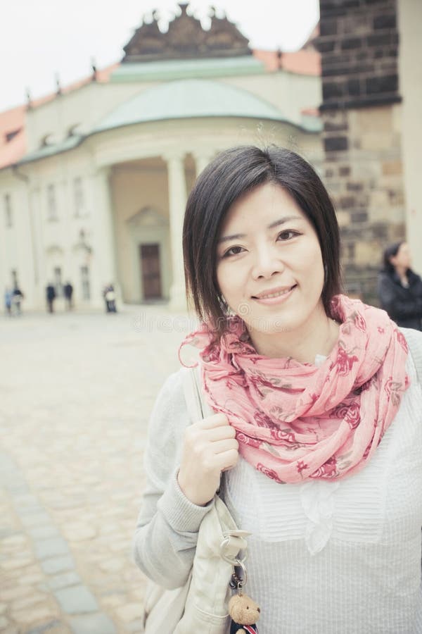 Muchacha china imagen de archivo. Imagen de calle, gente - 15021169