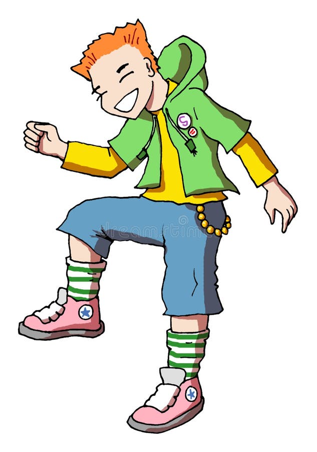 Muchacha de Ska ilustración del vector. Ilustración de adolescente ...