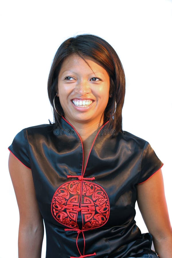 Muchacha feliz imagen de archivo. Imagen de sonriente, diversidad - 231555